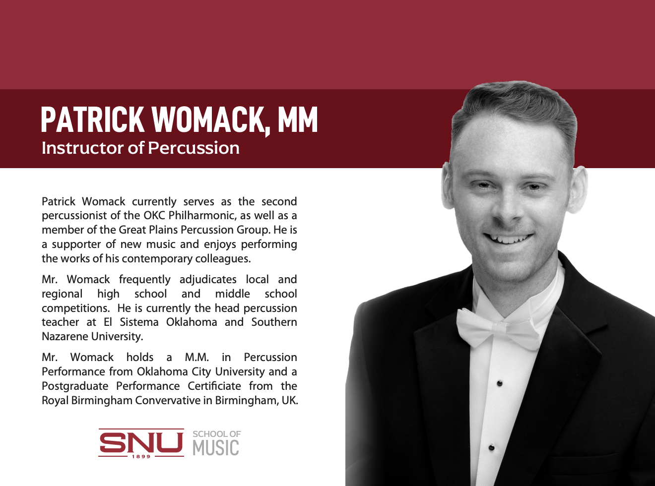 SNU School of Music CODA/OKMEA All-State Études | SNU
